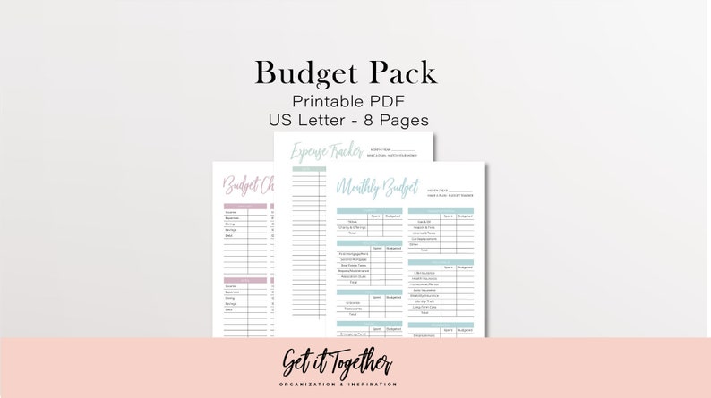 Financial Planner Printables- Budget Binder, Financial Peace, Dave ...