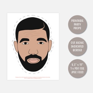 PRINTABLE Drake Props Printable Props Champagne Papi With My Woes Drake ...