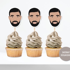 PRINTABLE Drake Head Drake Party Props Drake Banner - Etsy