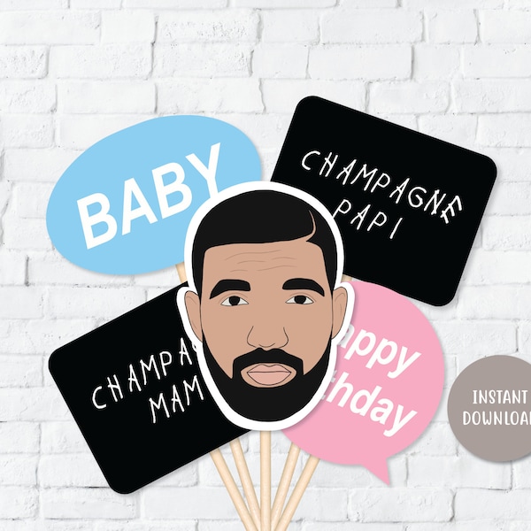 Champagne Props - Etsy