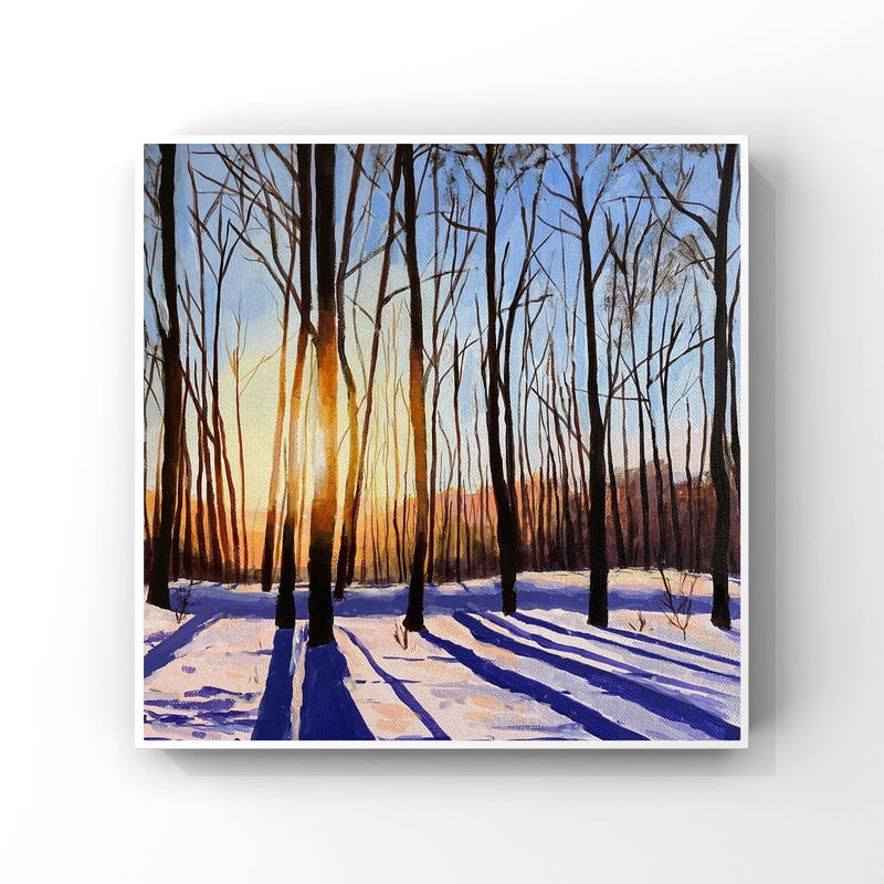 Winter Art Print - Etsy