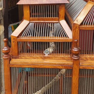 Custom Large Parakeet Cage, 3 Roofed, Flight Cage - Etsy