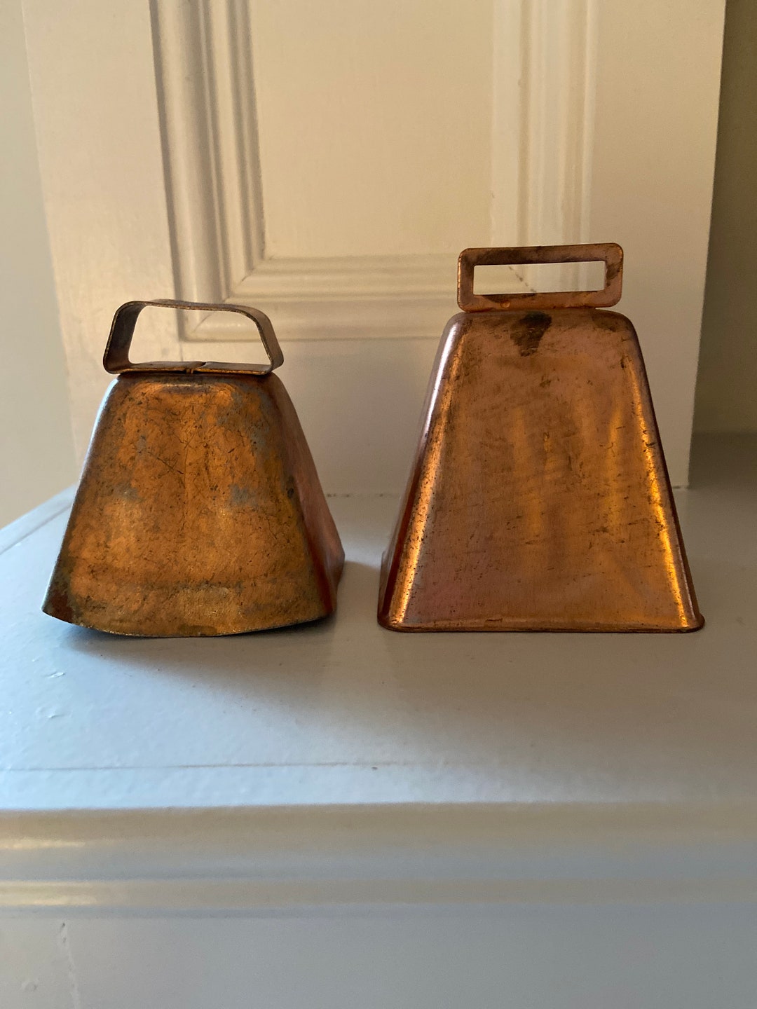 Older Copper Cow Bells - Etsy