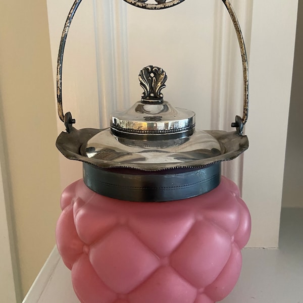 Glass Biscuit Jar - Etsy