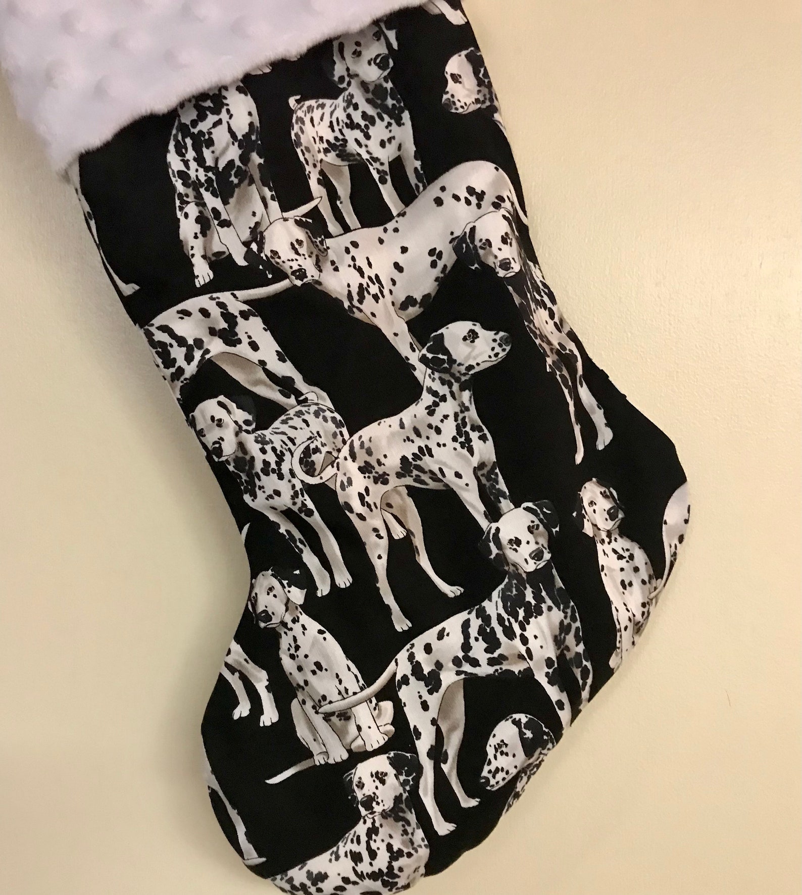 Personalized Fur Baby Christmas Stocking / Dalmatian - Etsy
