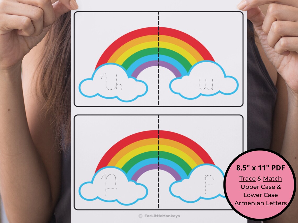 Armenian Printables Armenian Alphabet Worksheets Learn - Etsy Canada