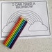 Playdough Mats Rainbow Printables Homeschooling Printables Preschool ...