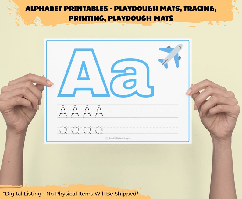 Alphabet Playdough Mats Alphabet Printables Homeschooling Printables ...