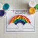 Playdough Mats Rainbow Printables Homeschooling Printables Preschool ...