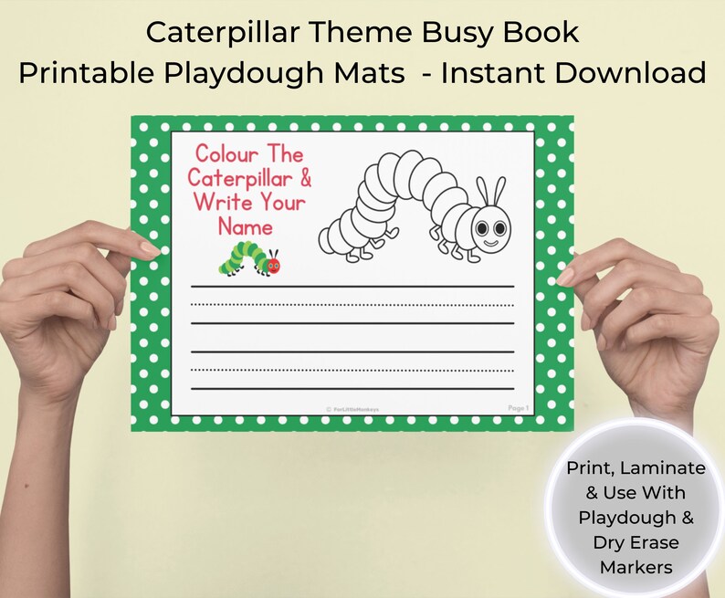 Hungry Caterpillar Busy Book Hungry Caterpillar Quiet Book Learning ...