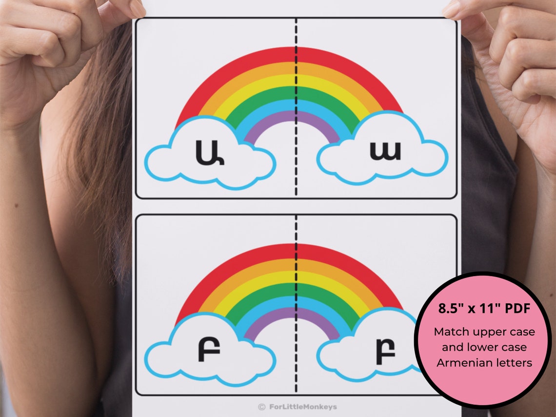 Armenian Printables Armenian Alphabet Worksheets Learn - Etsy Canada