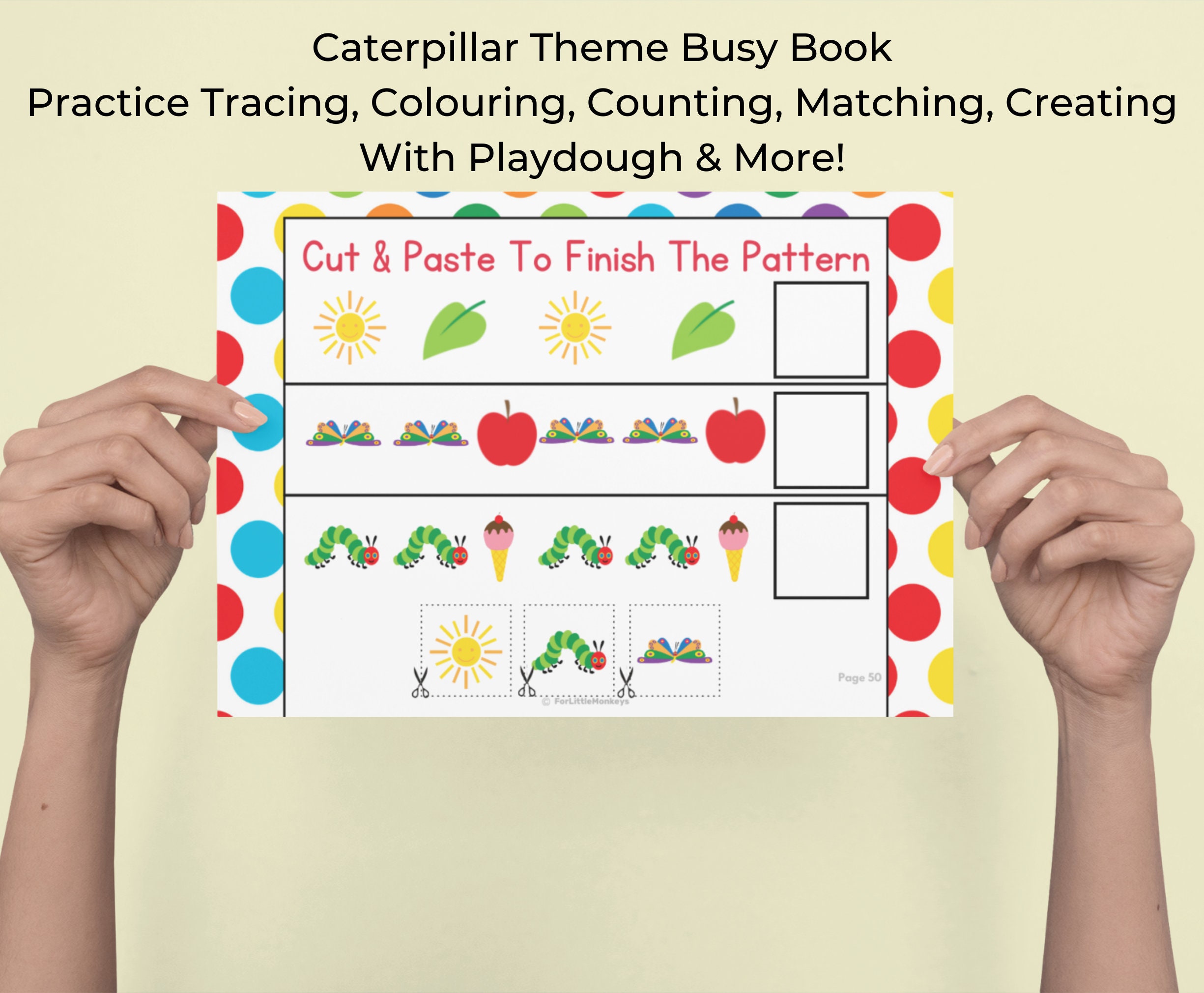 Hungry Caterpillar Busy Book Hungry Caterpillar Quiet Book Learning ...