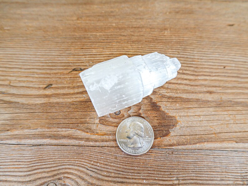 SELENITE Mini Tower Crystal Healing Crystal Crystal - Etsy