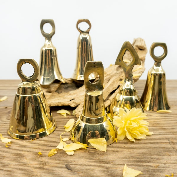 Small Brass Bell - Etsy