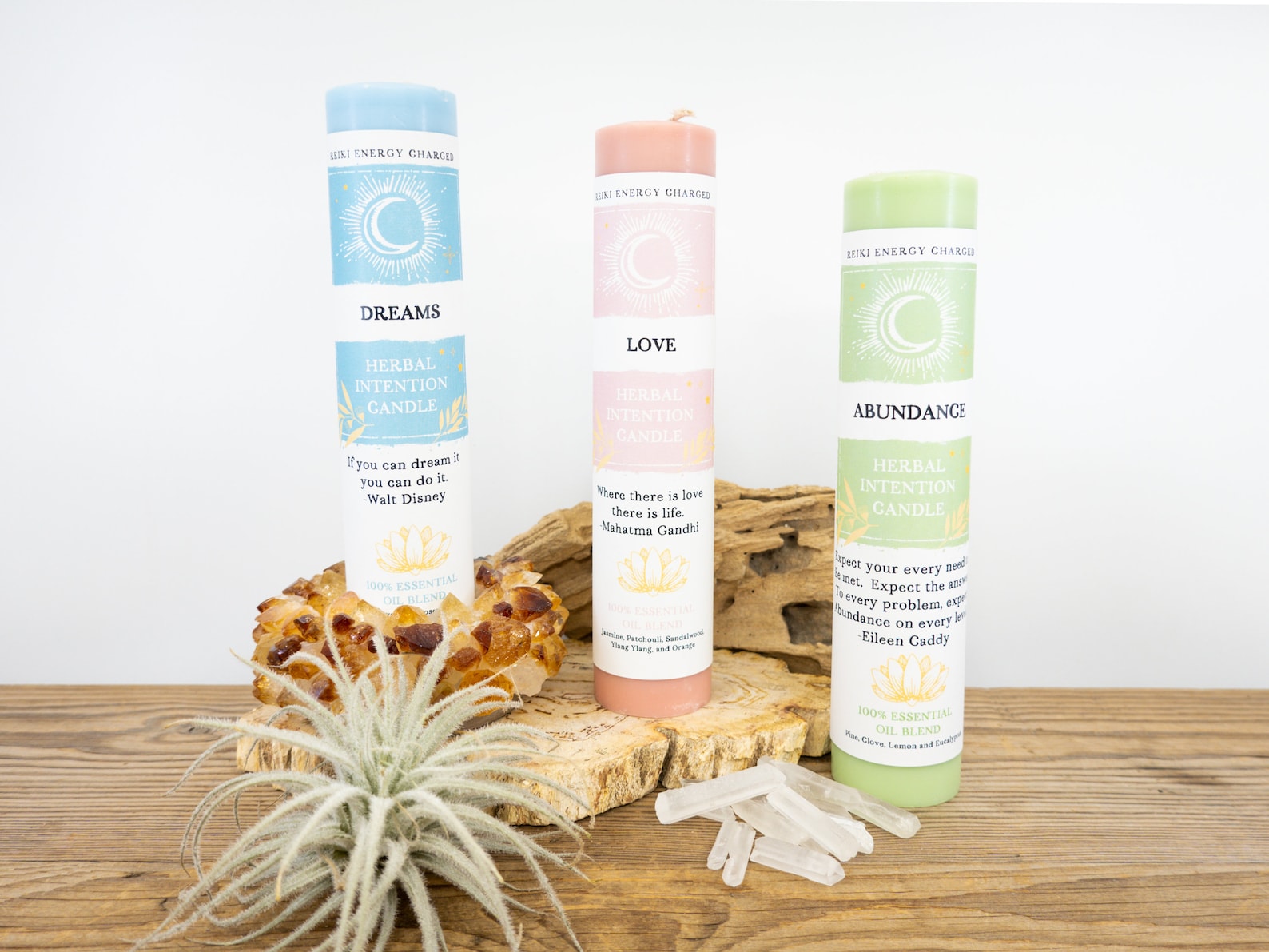 POSITIVE ENERGY INTENTION Candle Manifestation Candles - Etsy