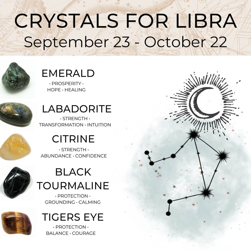 Crystals for Libras - Etsy
