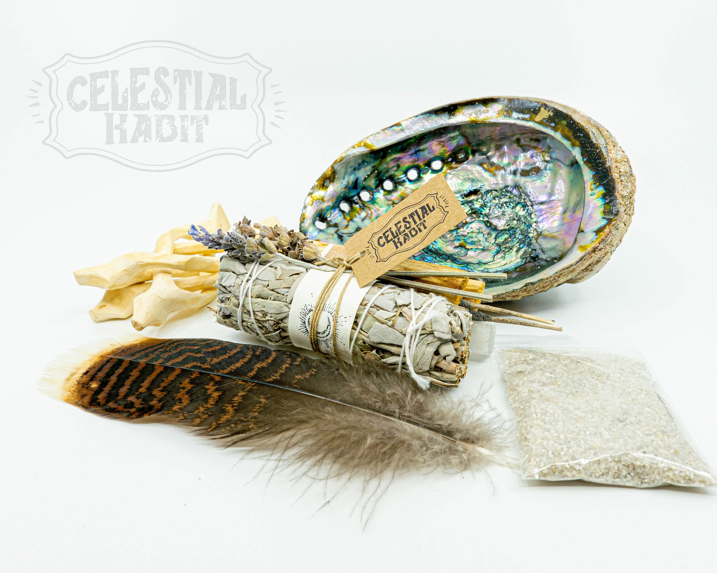 Sage Smudge Kit 11 Pieces California White Sage Smudge | Etsy