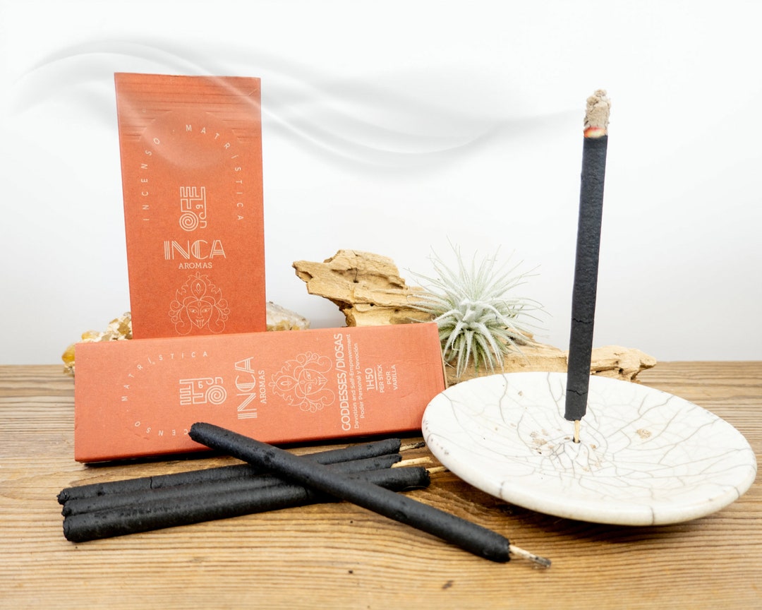 GODDESSES Premium Stick Incense Hand Crafted Incense Sticks Inca Aromas ...