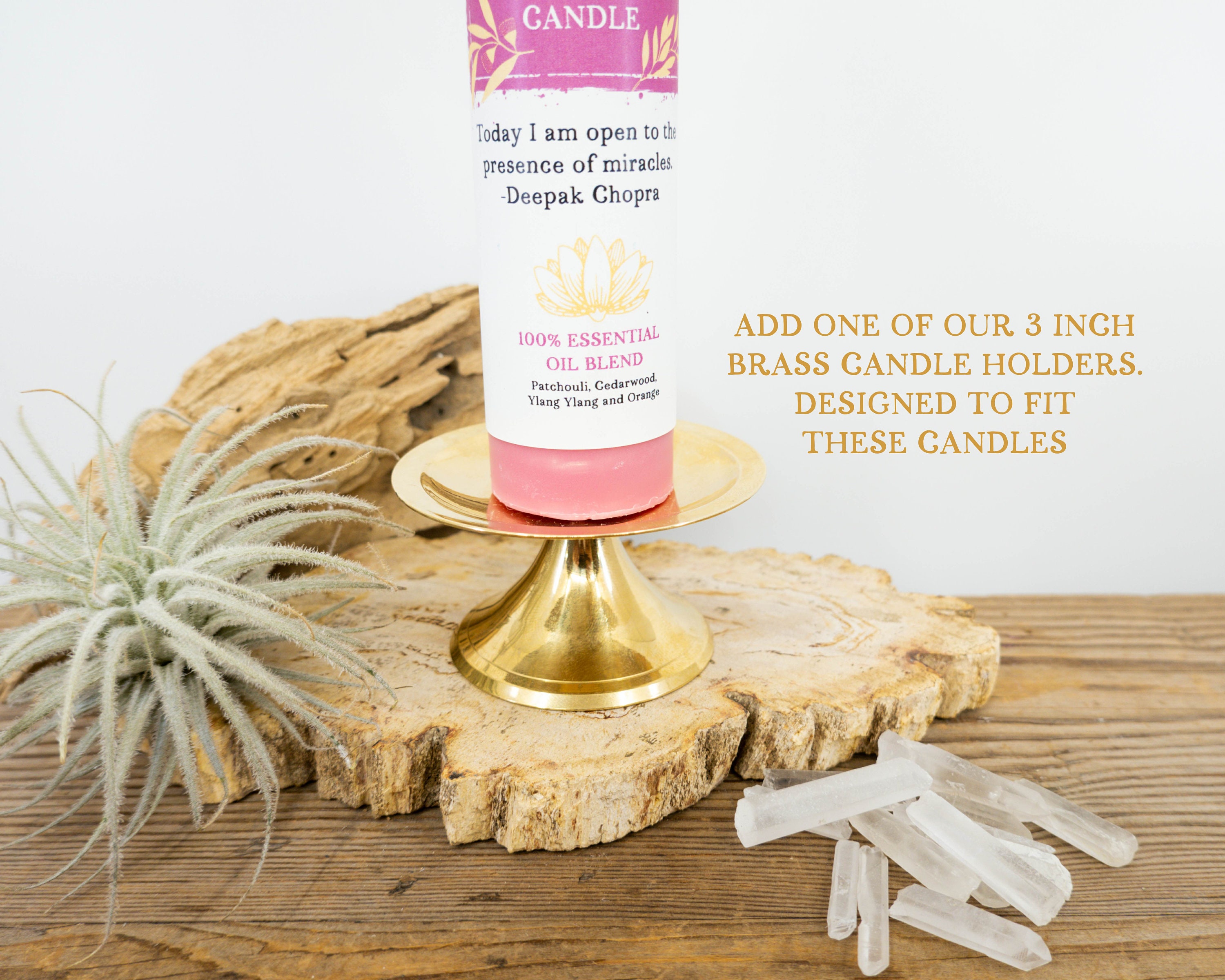 POSITIVE ENERGY INTENTION Candle Manifestation Candles | Etsy