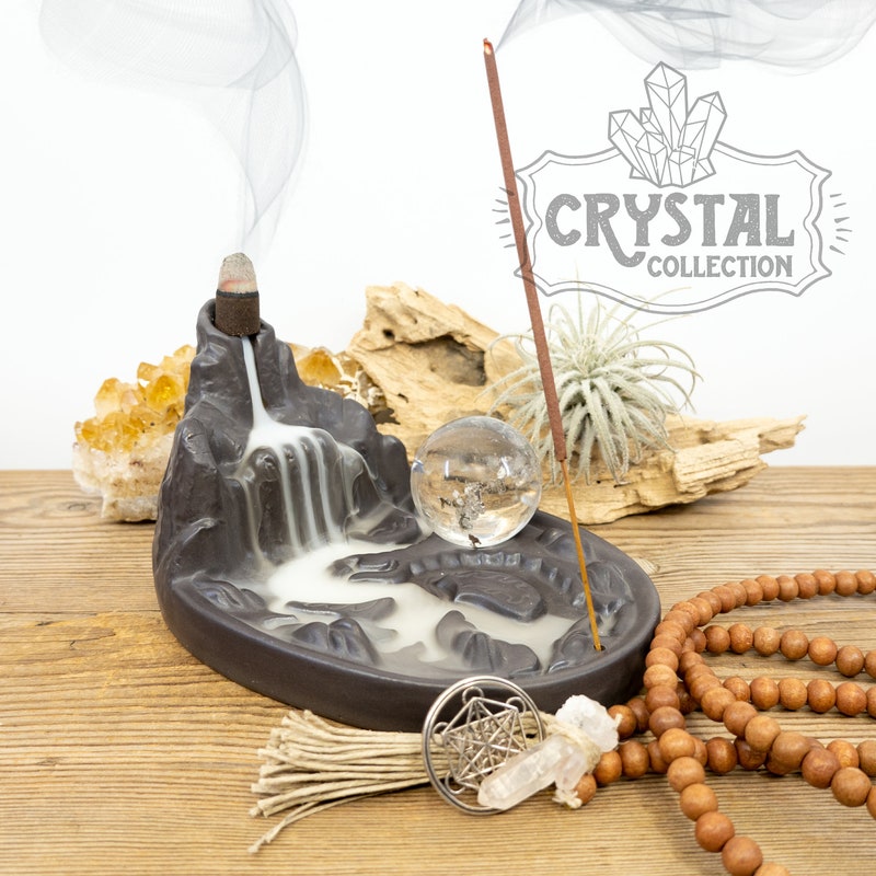 Incense Burner Crystal - Etsy