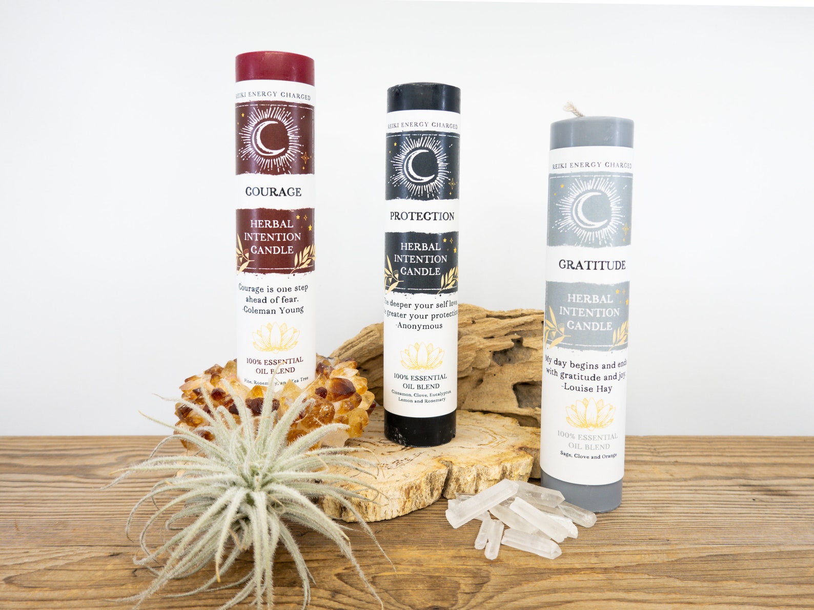 POSITIVE ENERGY INTENTION Candle Manifestation Candles | Etsy