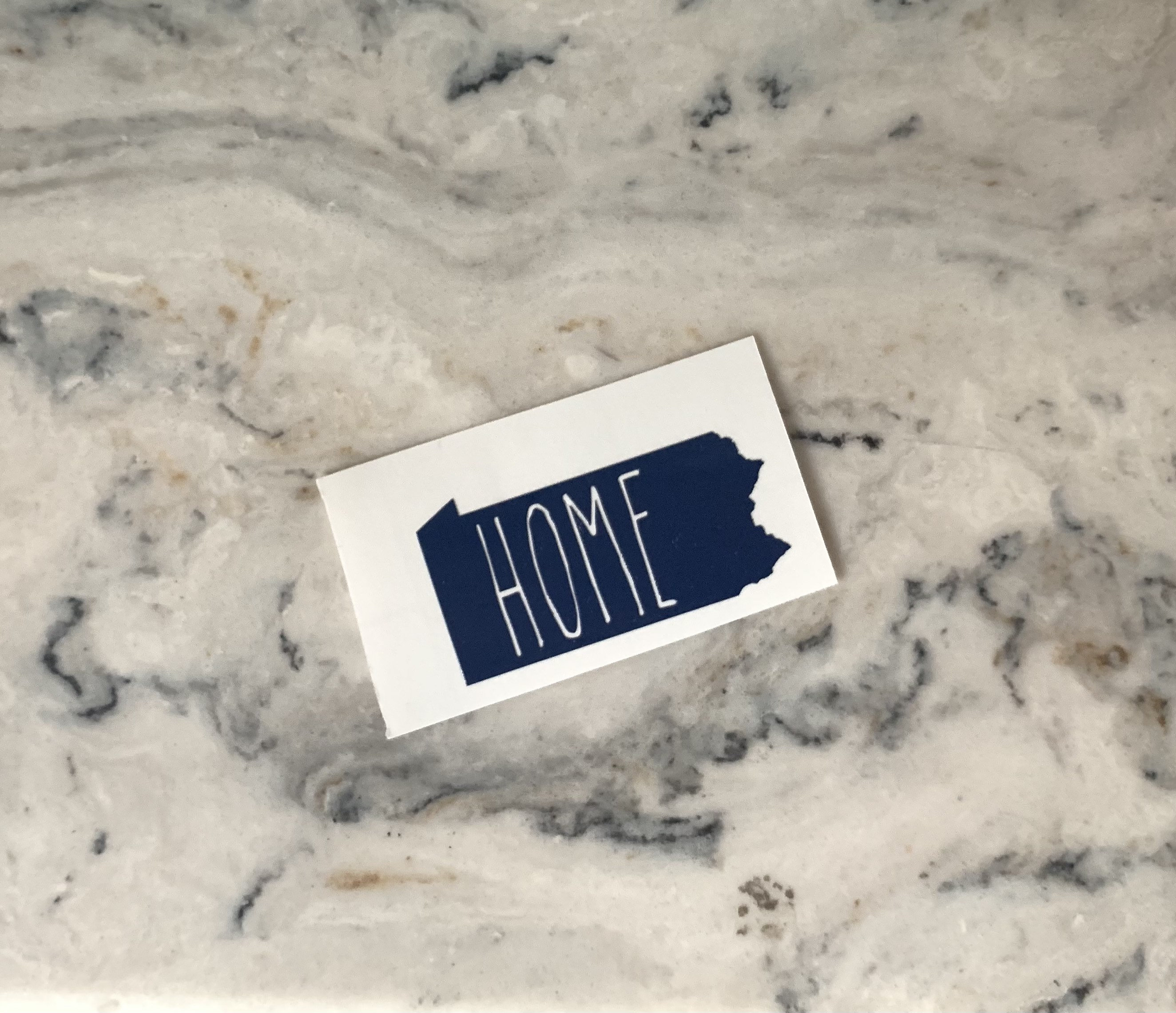 Home State Decal. State Car Decal. State Laptop Decal. State | Etsy