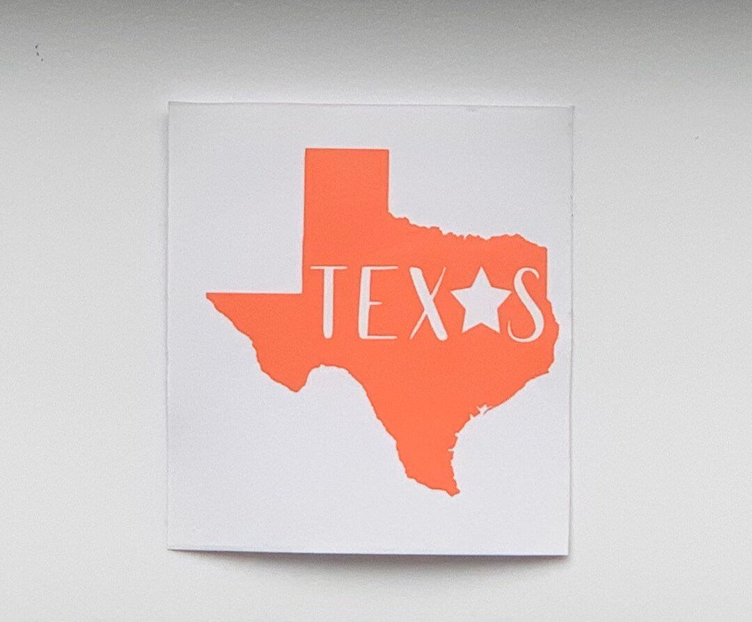Texas Decal. Texas Car Decal. Texas Phone Decal. Texas Tumbler Decal ...