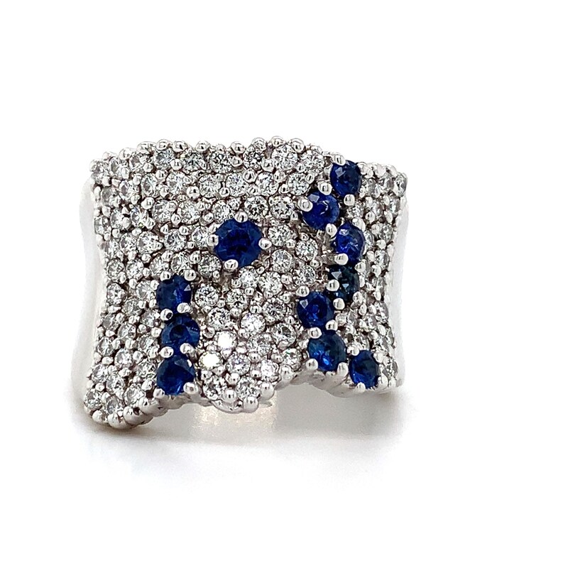 Concave Diamond Band - Etsy