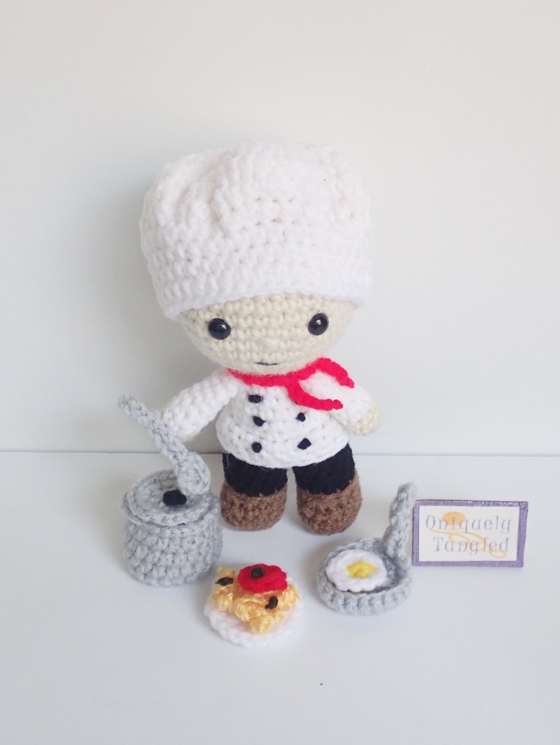 Chef Felton- Crochet Amigurumi Pattern PDF - Etsy
