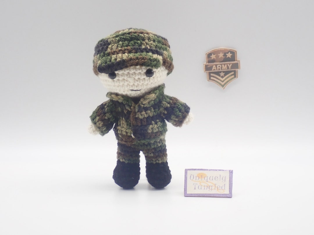 Army Felton- Crochet Pattern PDF - Etsy