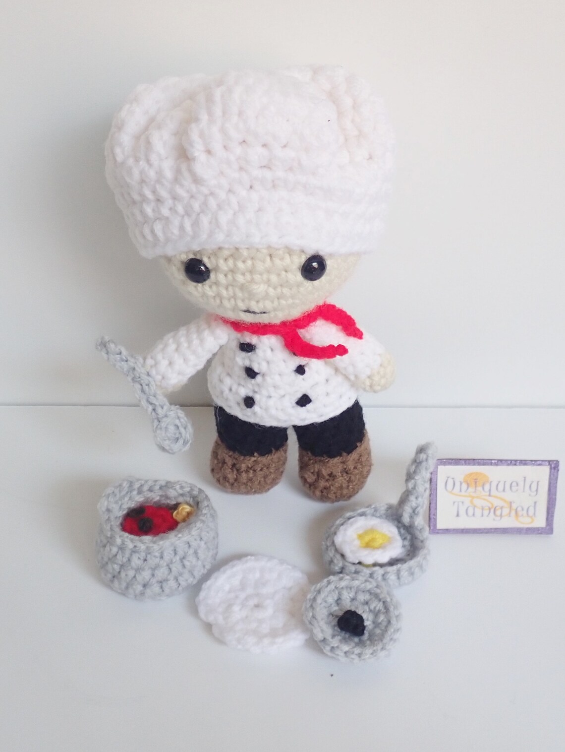 Chef Felton- Crochet Amigurumi Pattern PDF - Etsy