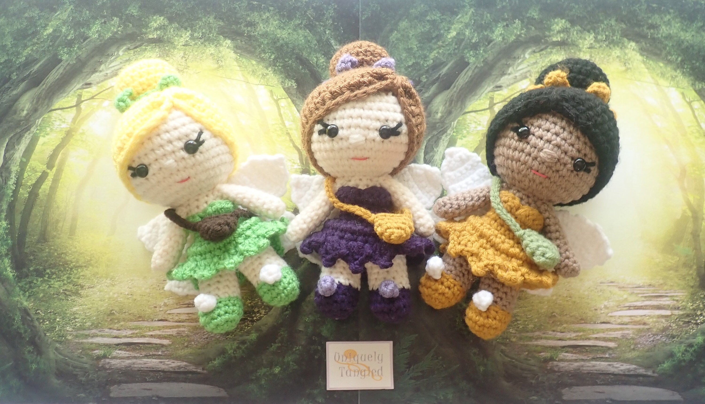 Pippa in Fairy Costume- Crochet Amigurumi Doll Pattern- PDF - Etsy