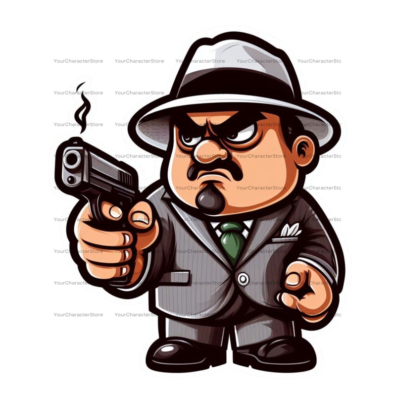 Mafia Mob Boss Character PNG Jpg | Mafia PNG Jpg | Gangster Clipart ...