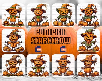 Skeleton Scarecrow Character PNG Jpg Halloween PNG Jpg Skeleton Clipart ...