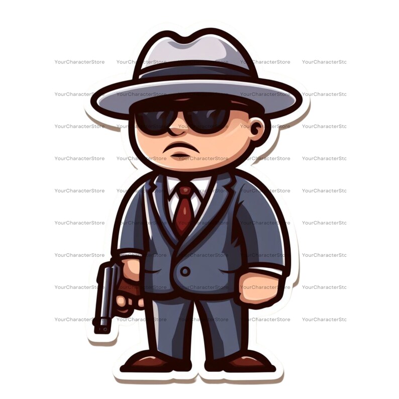 Mafia Mob Boss Character PNG Jpg | Mafia PNG Jpg | Gangster Clipart ...