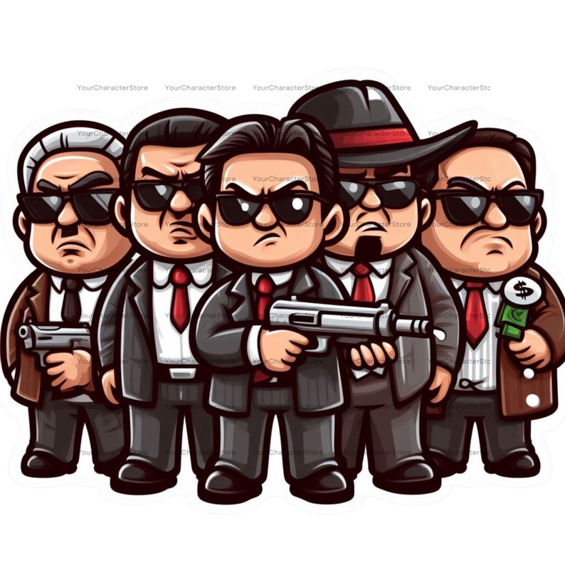 Mafia Mob Boss Character PNG Jpg | Mafia PNG Jpg | Gangster Clipart ...