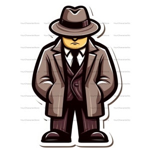 Mafia Mob Boss Character PNG Jpg Mafia PNG Jpg Gangster Clipart Mafia ...