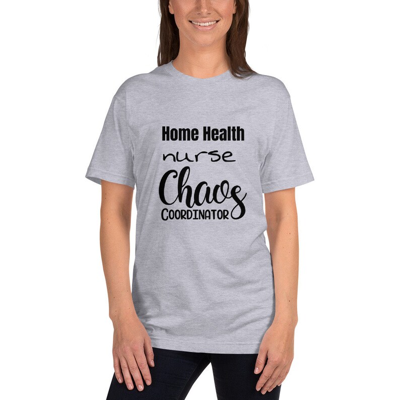 Personalized Home Health Nurse Chaos Coordinator T-shirt, Nurses Gift ...