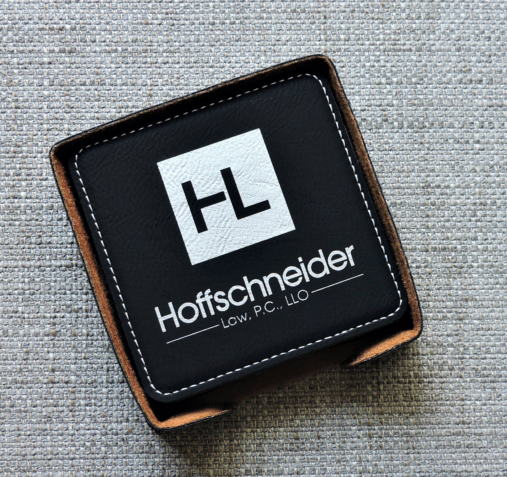 Logo Coasters With Logo Custom Business Logo Drink Coasters | Etsy