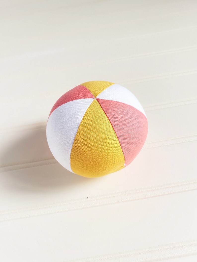 Plush Ball Fabric Beach Ball Toy Stuffed Ball for Baby and - Etsy