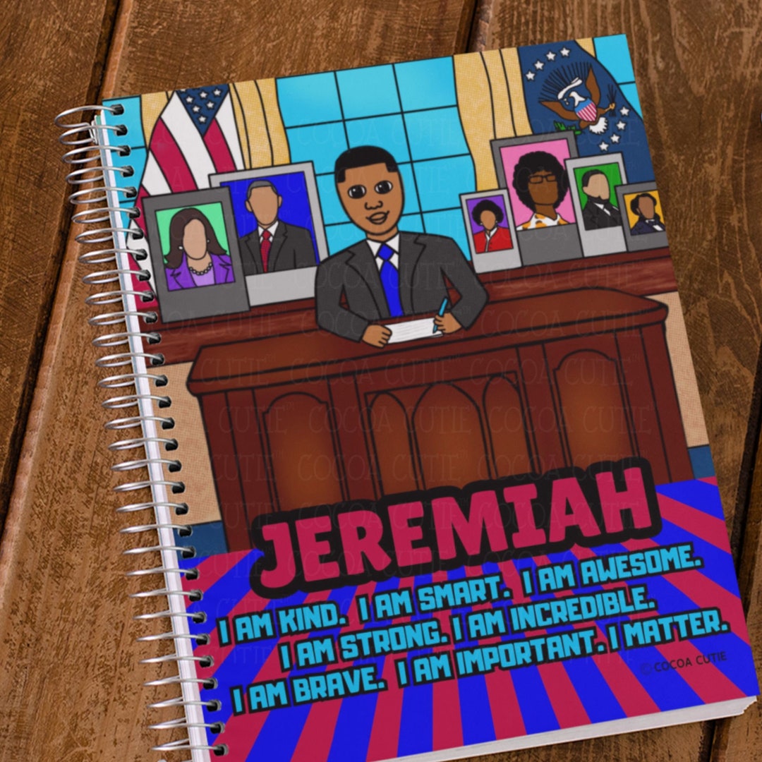 Cocoa Cutie, Black Boy Notebook, President Notebook, Notebook ...