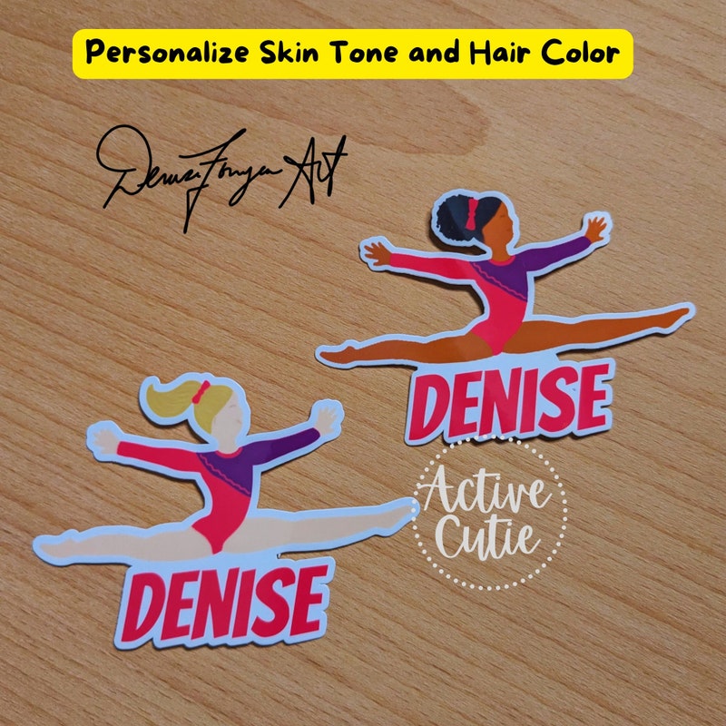 Gymnastics Decals - Etsy