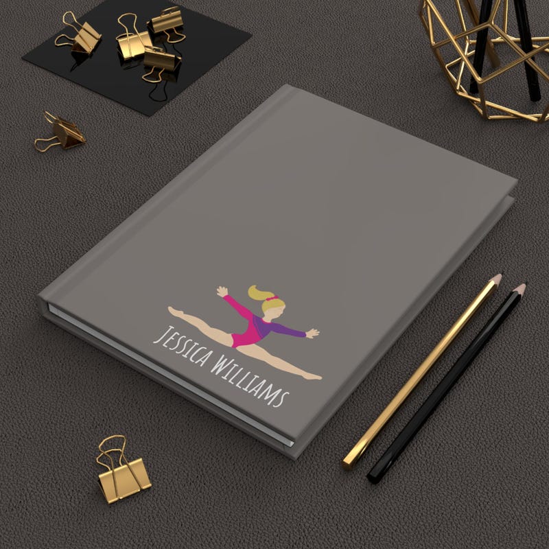 Gymnast Journal Books - Etsy