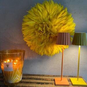 Yellow Feather Juju Hat Wall Decor, Farmhouse Livingroom Wall Hanging ...