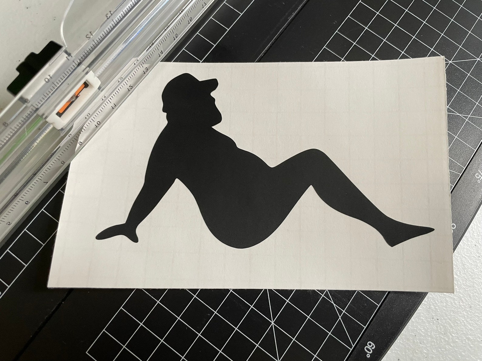 Dad Bod - Chubby Guy - Mud Flap - Car - Truck - Decal - Vinyl - Funny ...