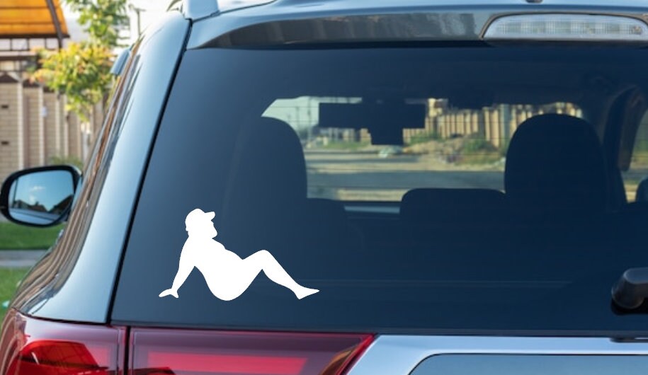 Dad Bod - Chubby Guy - Mud Flap - Car - Truck - Decal - Vinyl - Funny ...