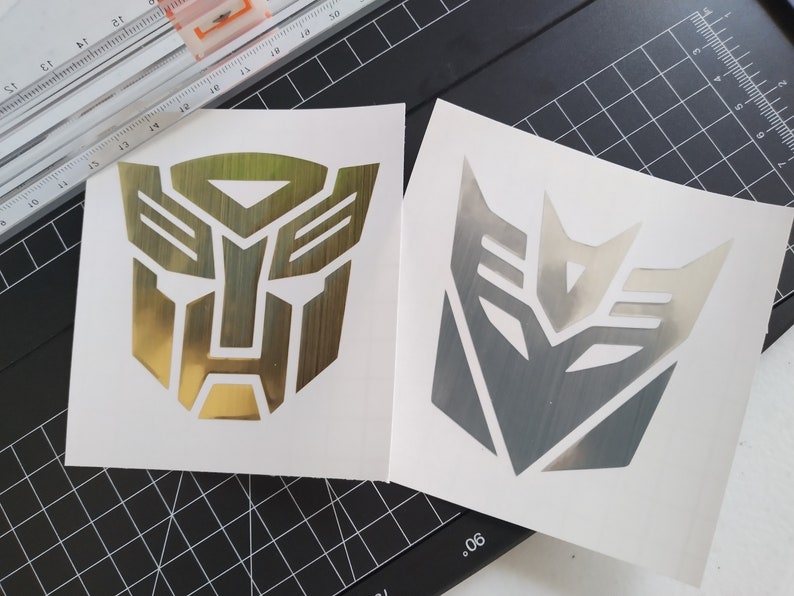 Transformers Vinyl Decal Autobot Decepticon - Etsy