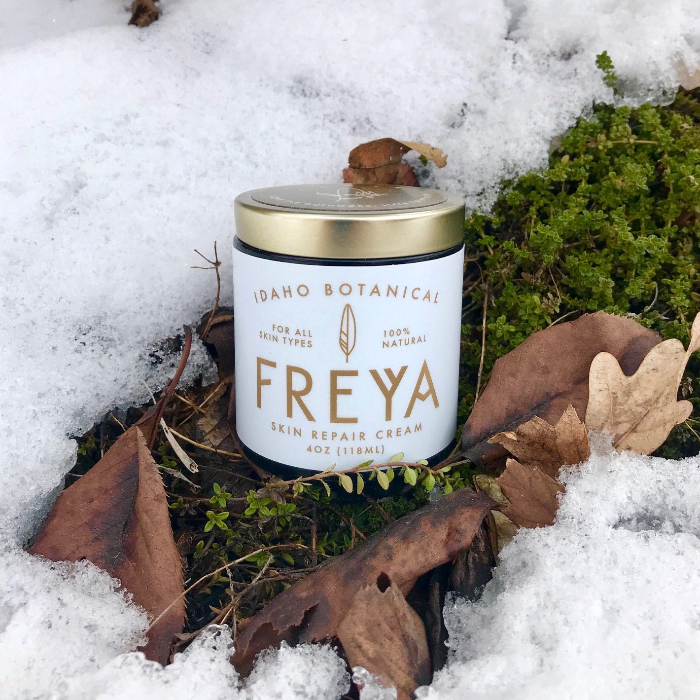 FREYA All Natural Organic Skin Hydrating Repair Cream, Hand Made in ...