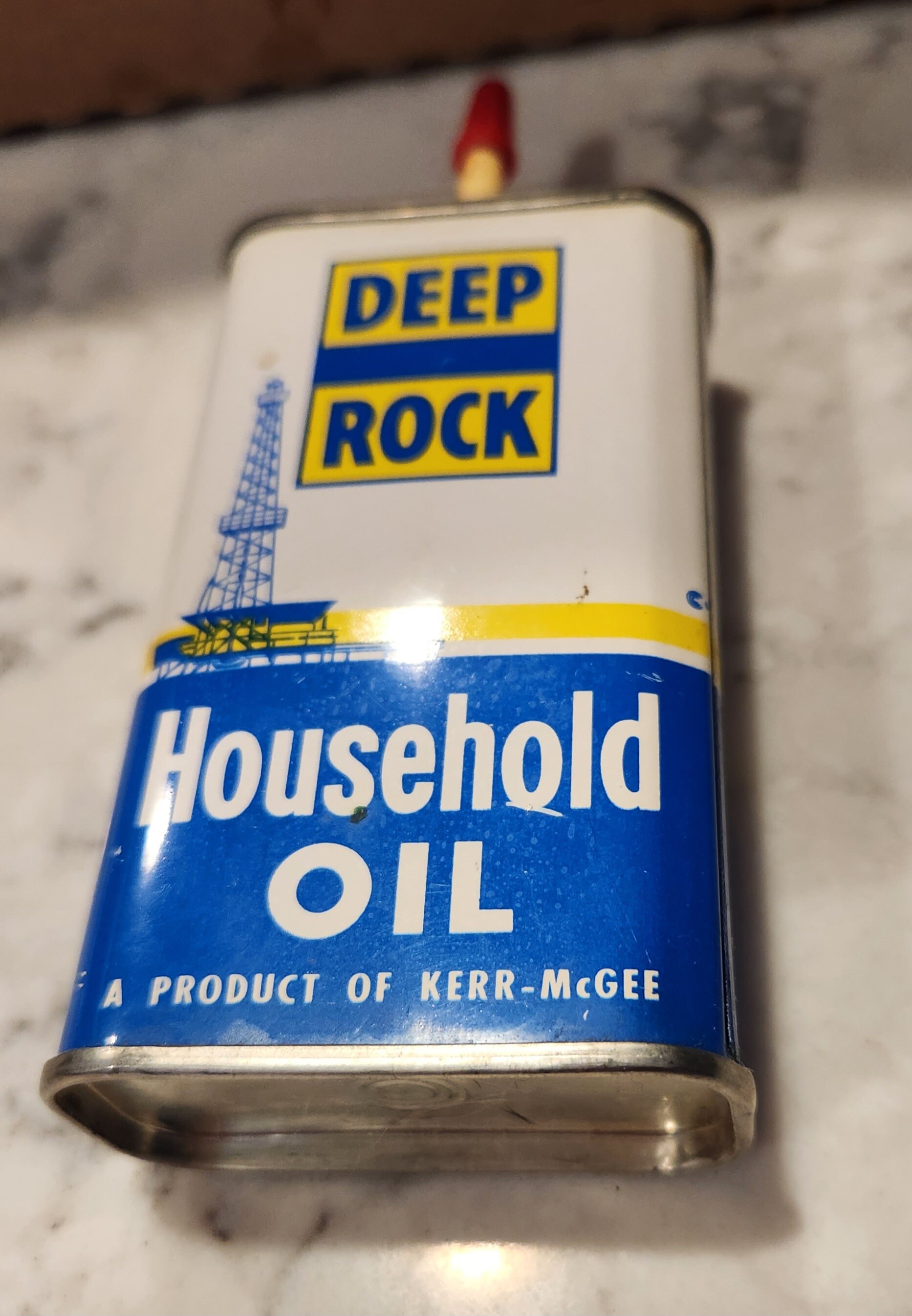 Vintage Deep Rock Handy Oiler Can Kerr Mcgee. Full - Etsy