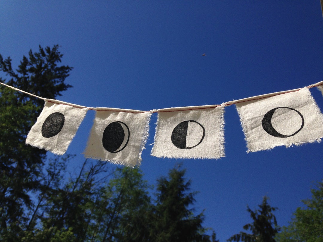 Moon Flags - Etsy